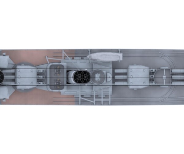 ArtStation - IJN Fubuki - top view | Artworks