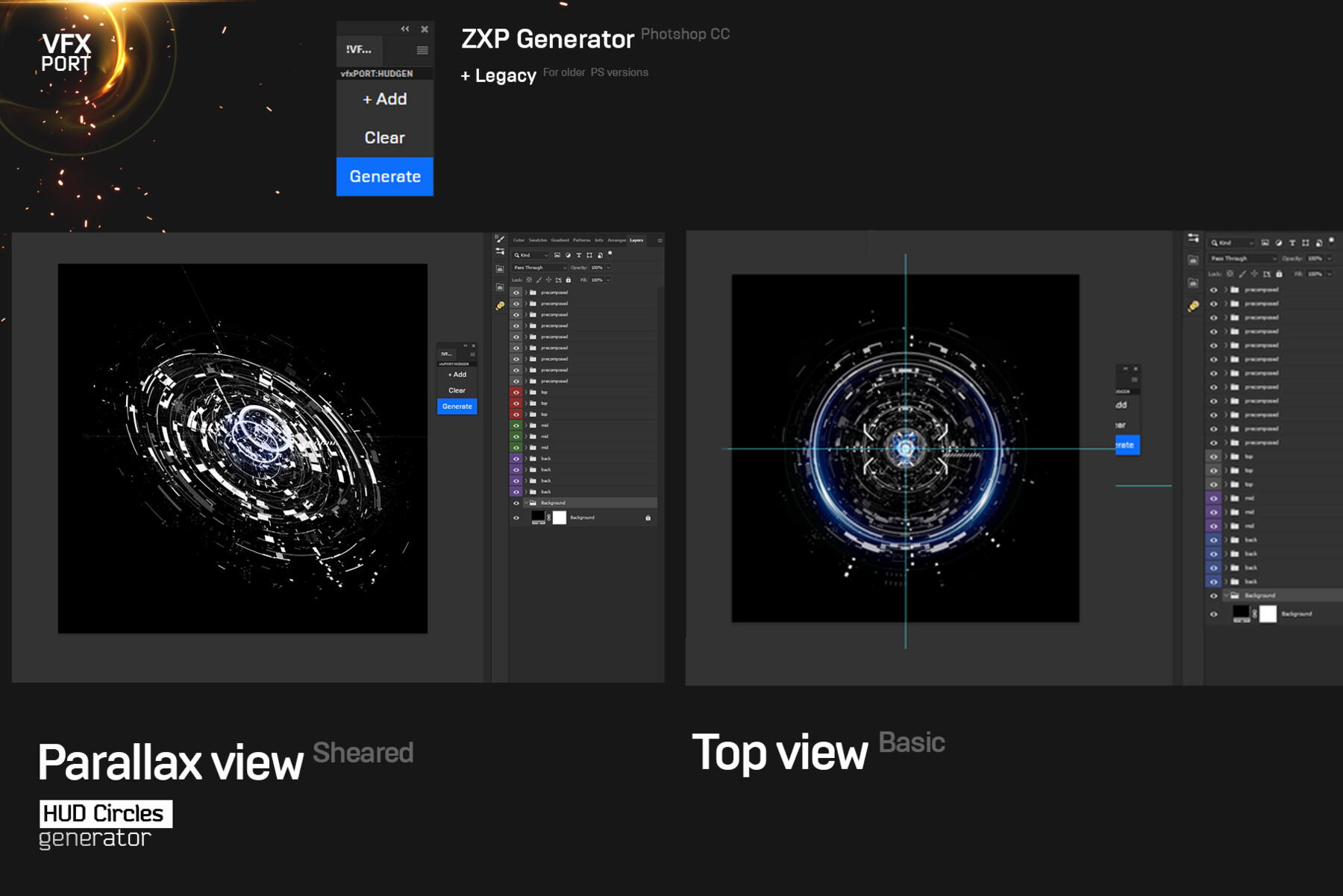 ArtStation - HUD Circle Generator | Resources