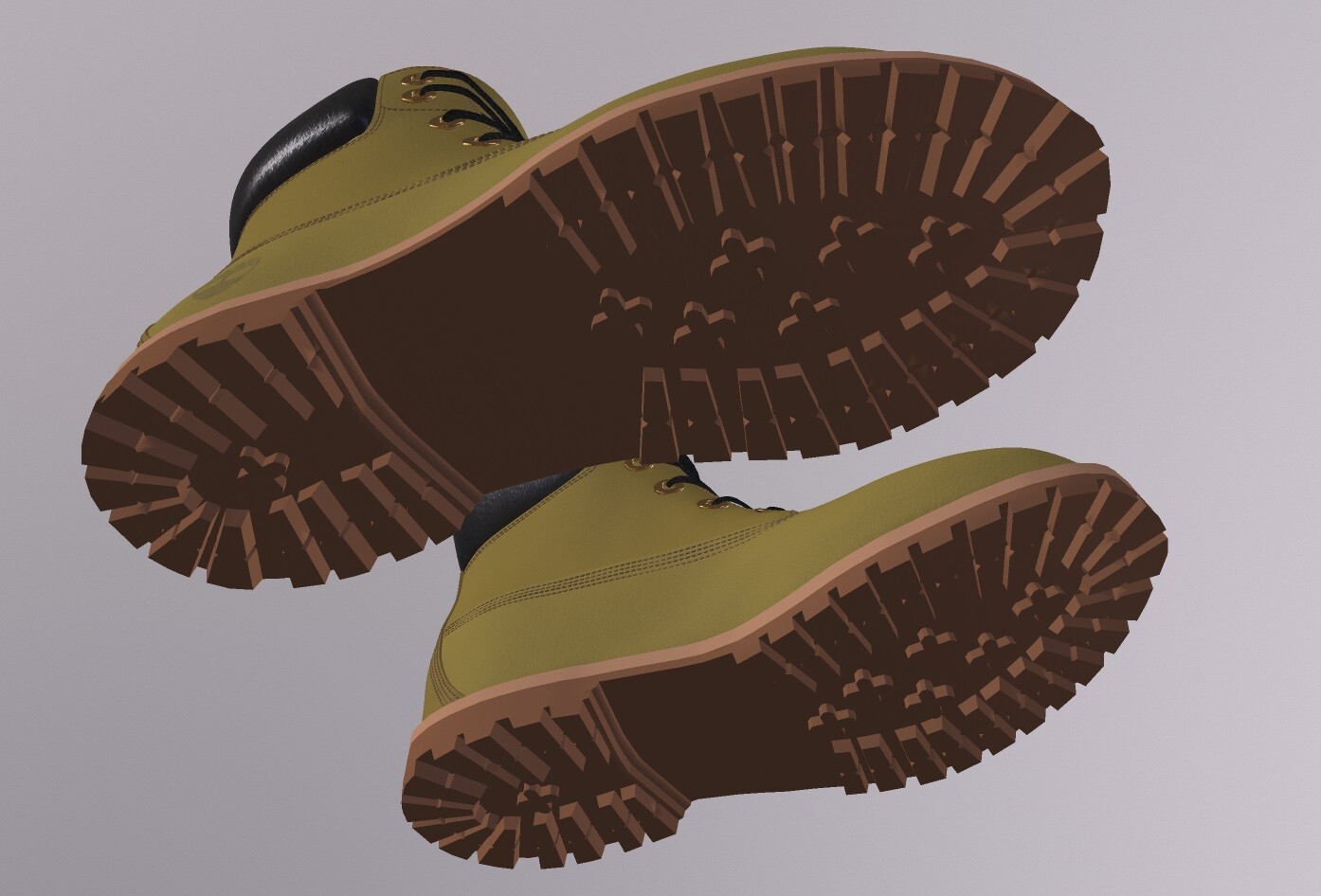 ArtStation - TIMBERLAND SHOES low-poly PBR | Game Assets