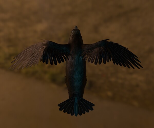 ArtStation - Raven | Game Assets