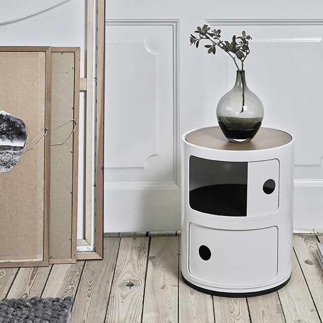 ArtStation - Albi 2 tier round storage cabinet | Resources