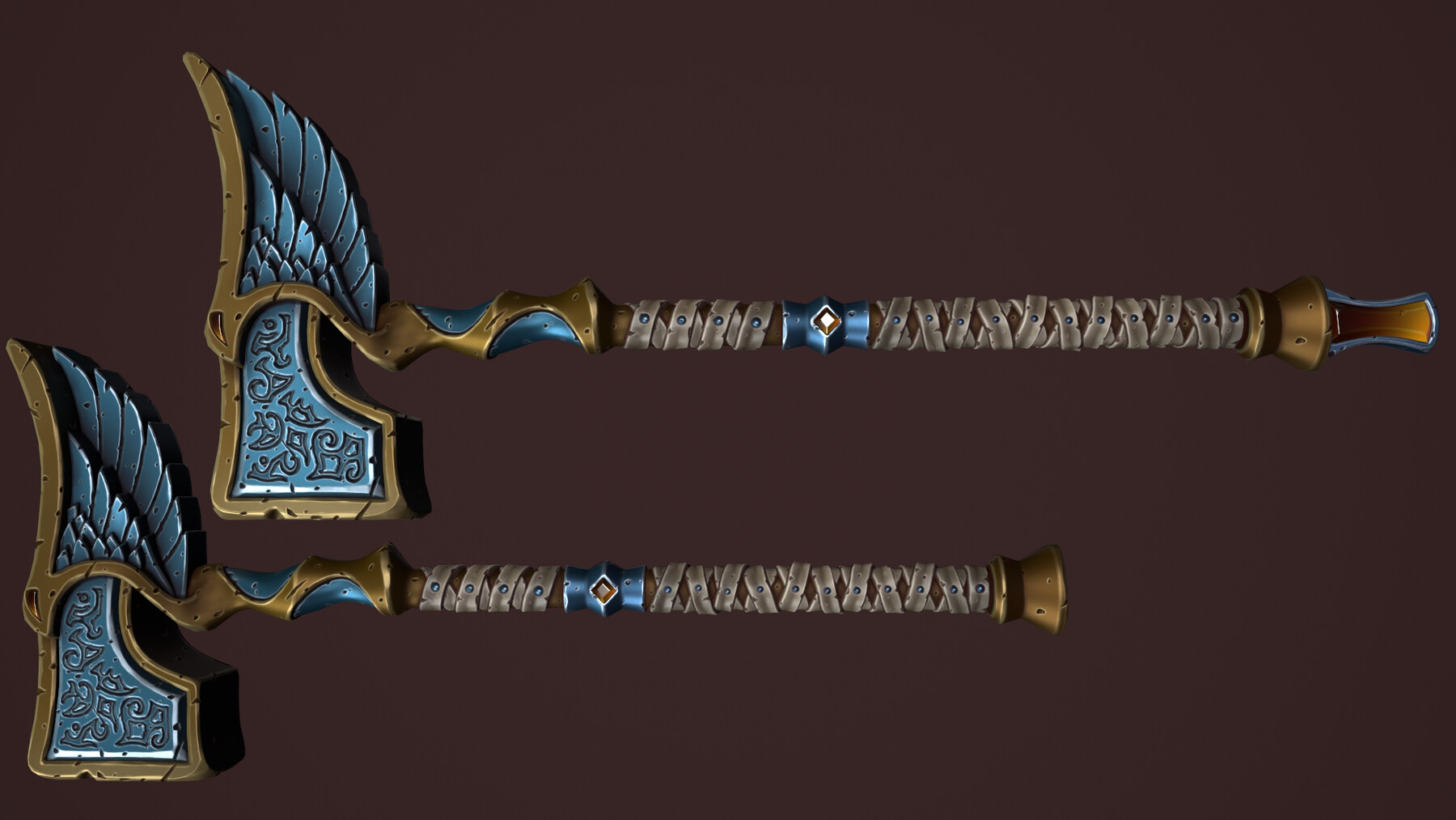 ArtStation - Dark rune weapons collection | Game Assets