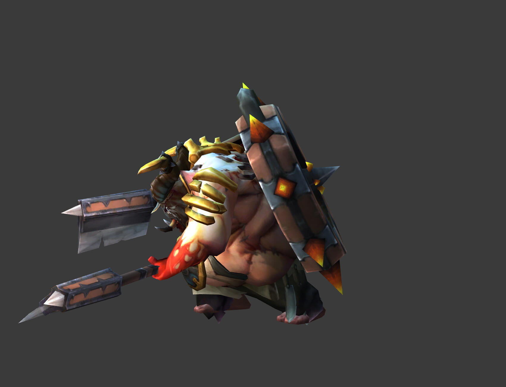 ArtStation - Fantasy Chess RPG Character - Butcher | Game Assets