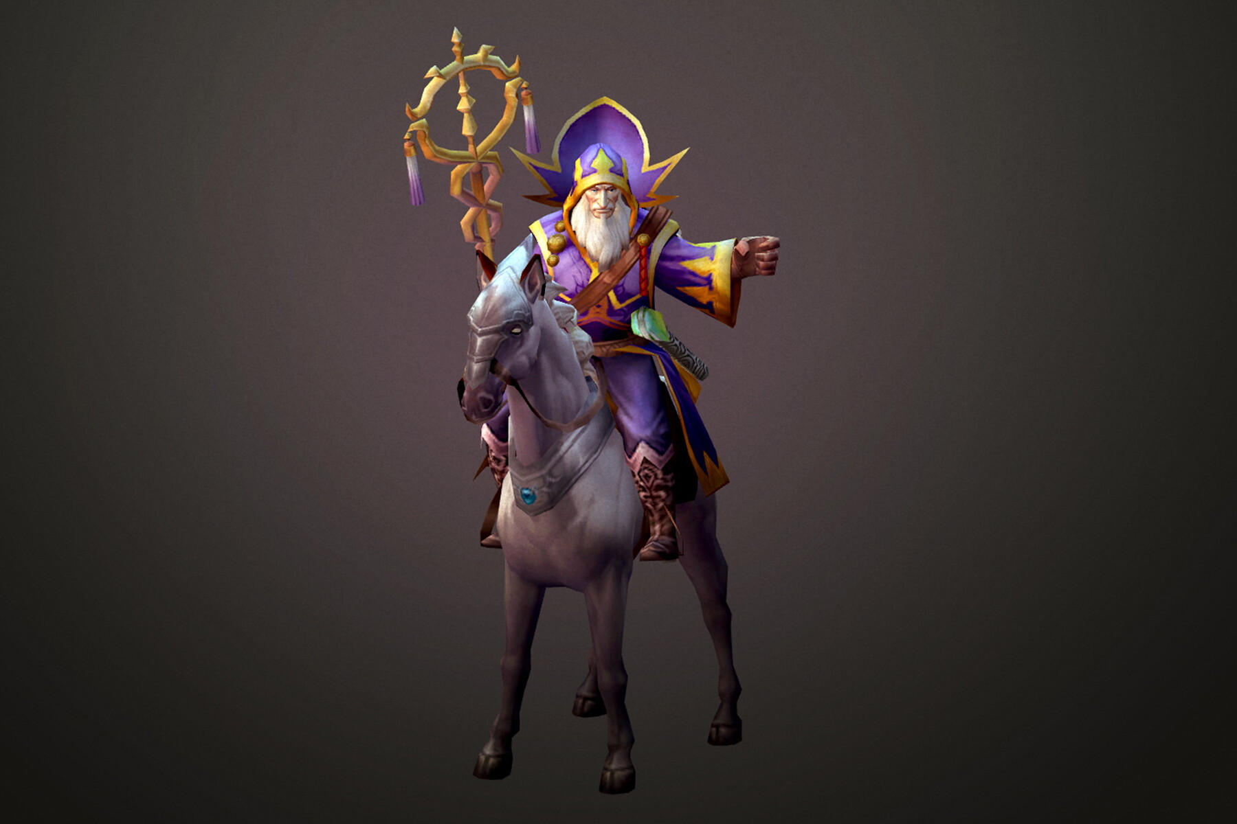 ArtStation - Fantasy Chess RPG Character - Merlin | Game Assets