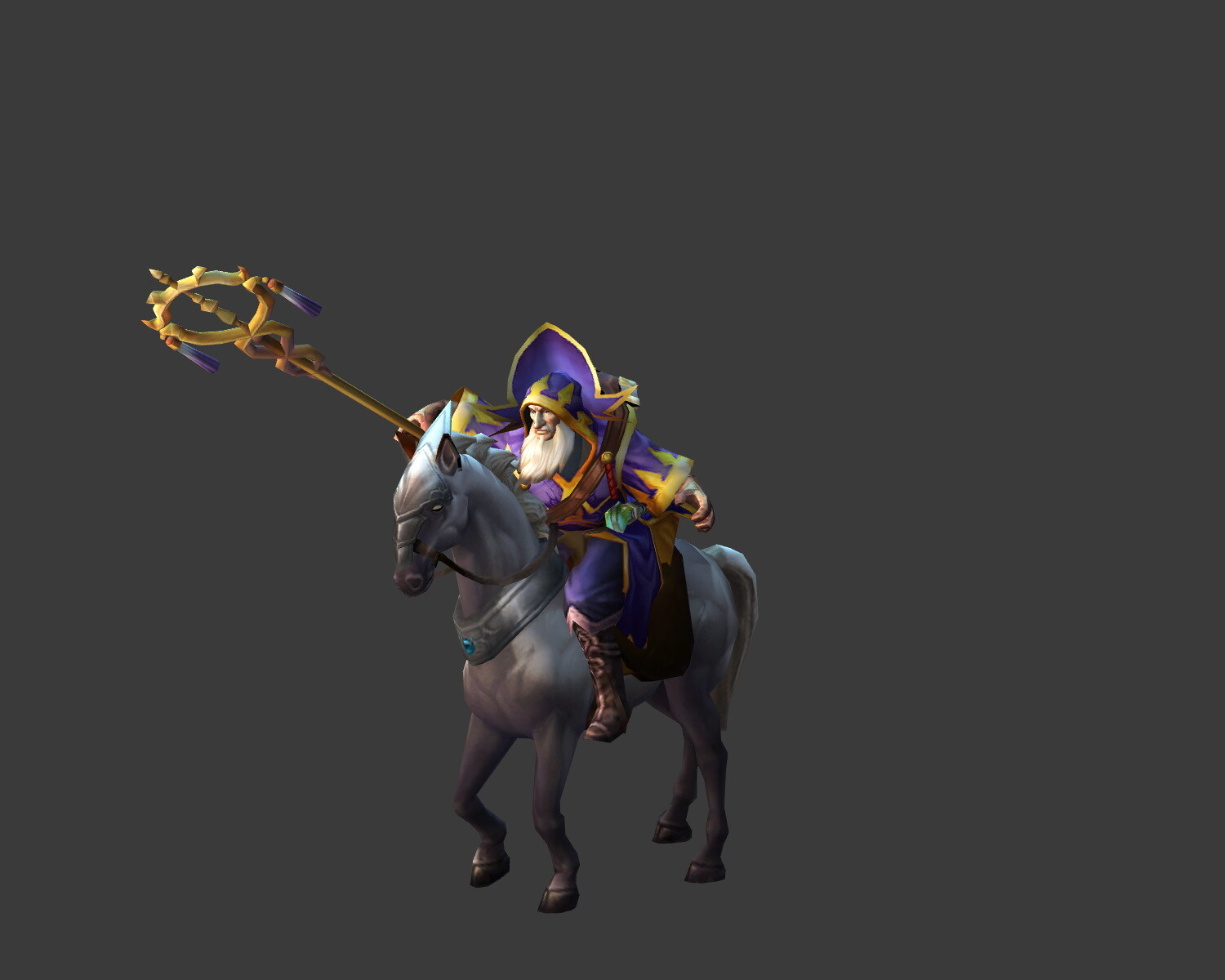 ArtStation - Fantasy Chess RPG Character - Merlin | Game Assets