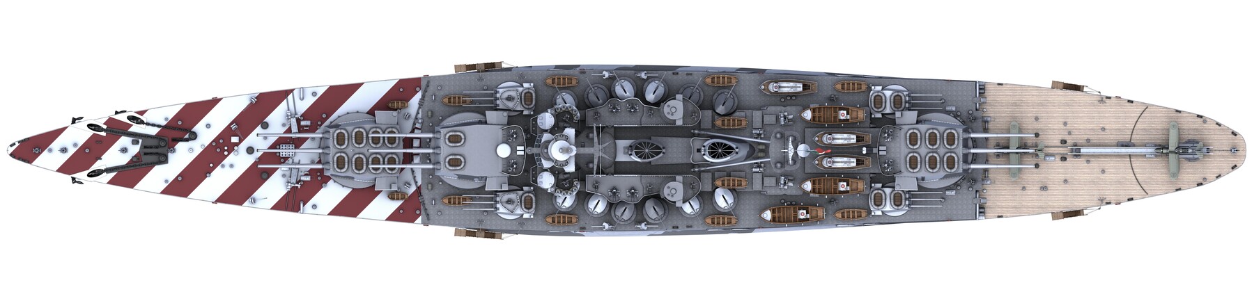 ArtStation - RN Littorio - top view | Artworks