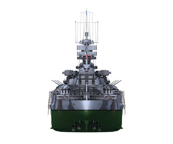 ArtStation - RN Littorio - back view | Artworks