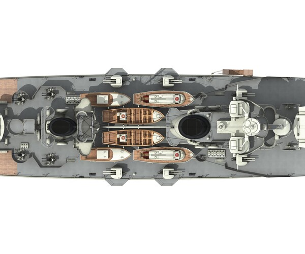 ArtStation - RN Pola (1941) - top view | Artworks