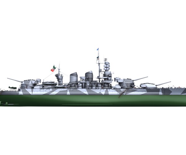 ArtStation - RN Roma - starboard side view | Artworks