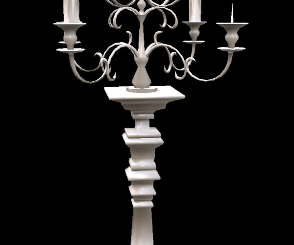 ArtStation - Candelabra | Game Assets