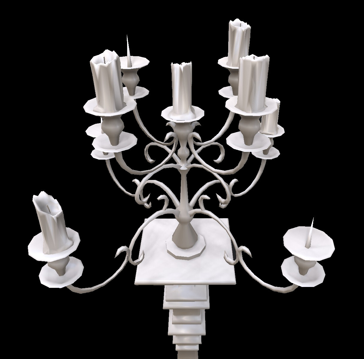 ArtStation - Candelabra | Game Assets