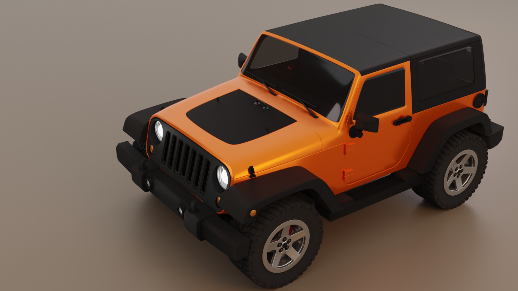 ArtStation - jeep 3D model | Resources