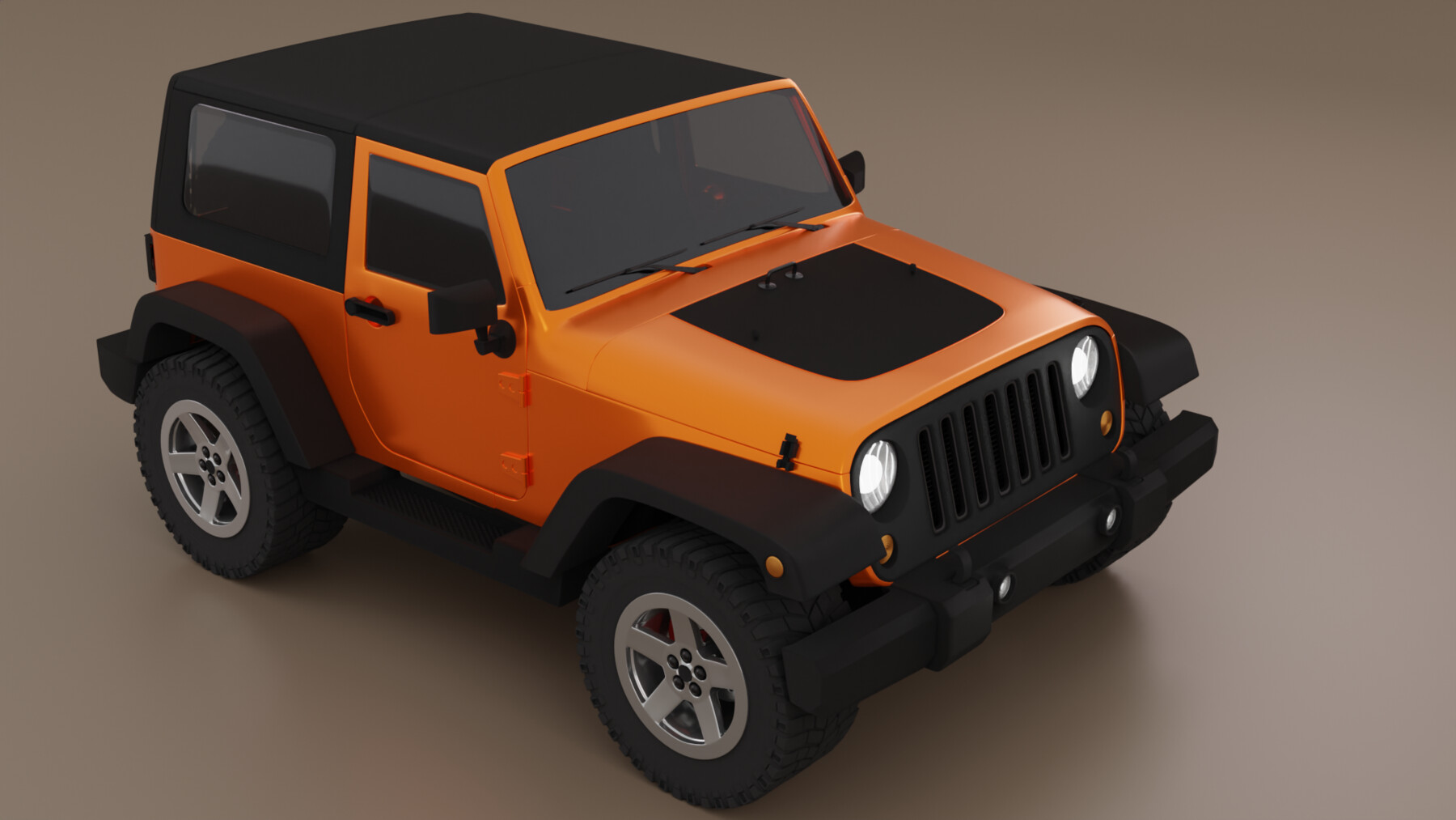 ArtStation - jeep 3D model | Resources