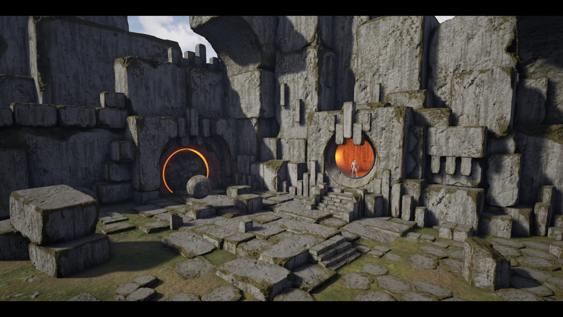 ArtStation - Modular Stone Ruins | Game Assets