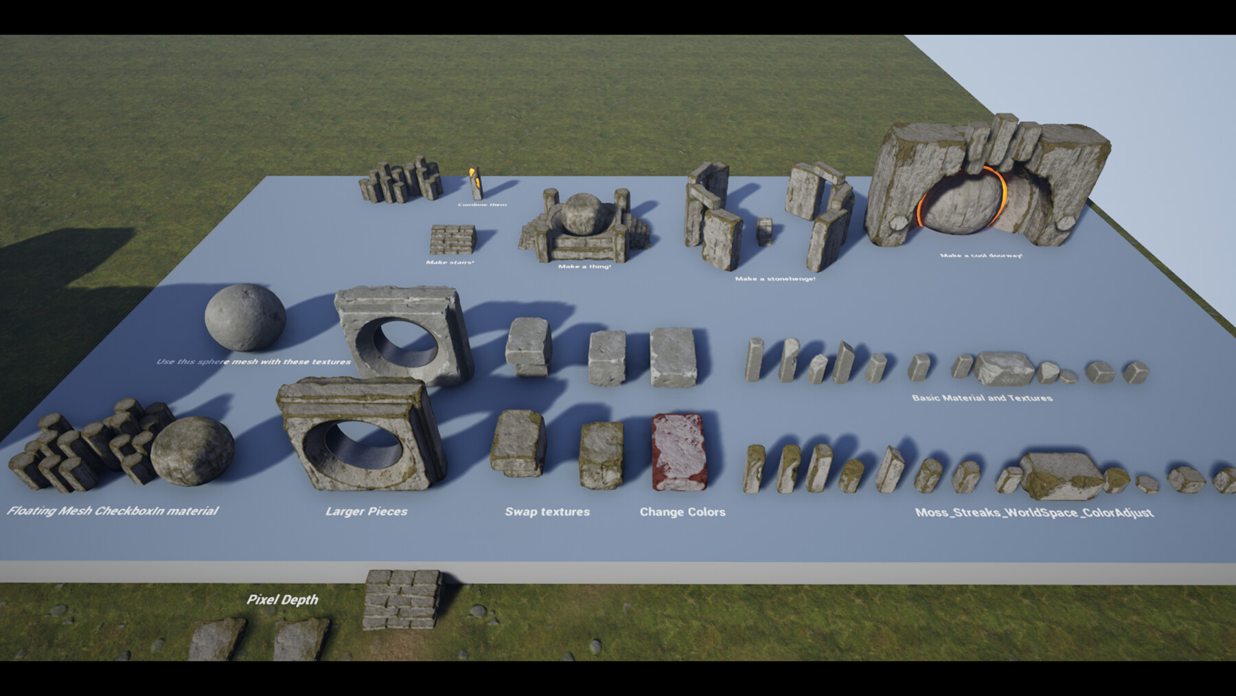 ArtStation - Modular Stone Ruins | Game Assets