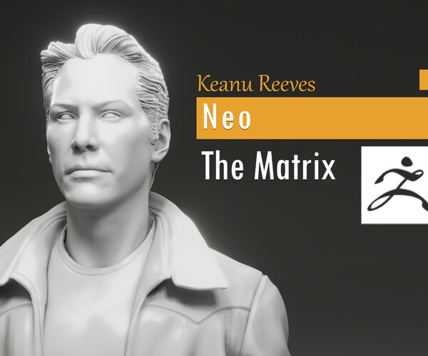 ArtStation - Keanu Reeves - Neo - The Matrix | Resources