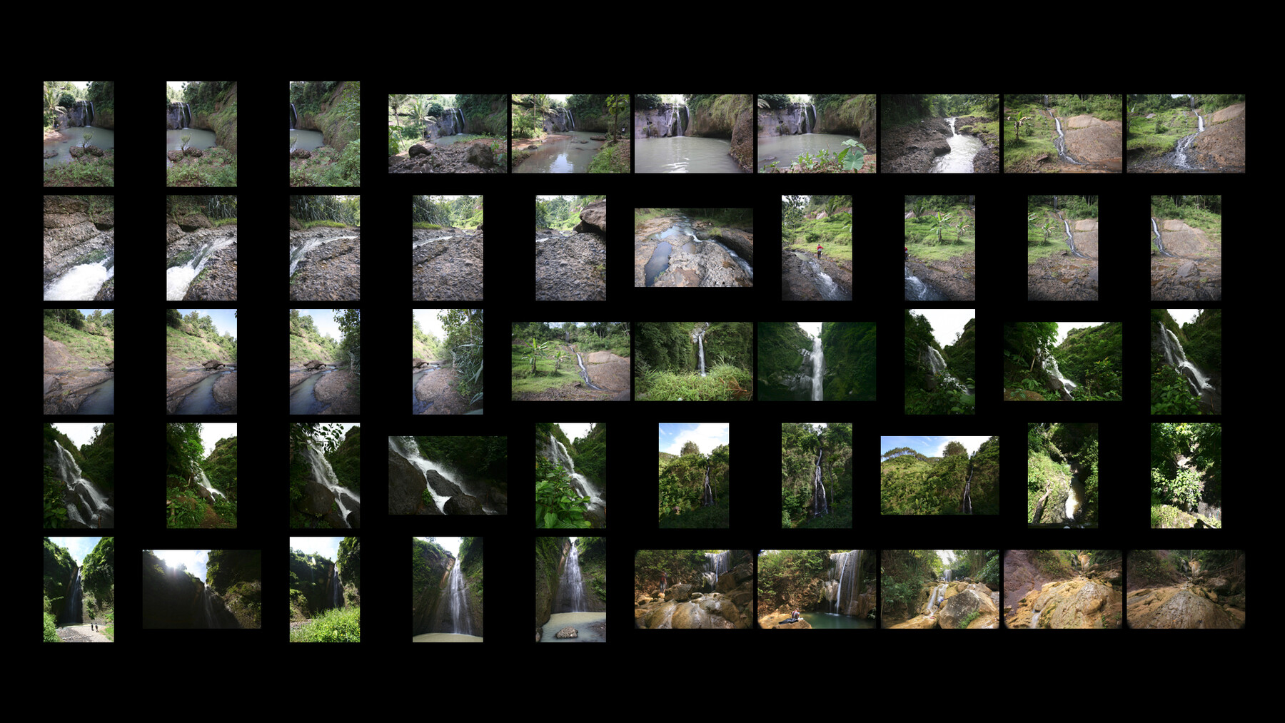 Artstation 265 Tropical Waterfall Photo Reference Pack Resources