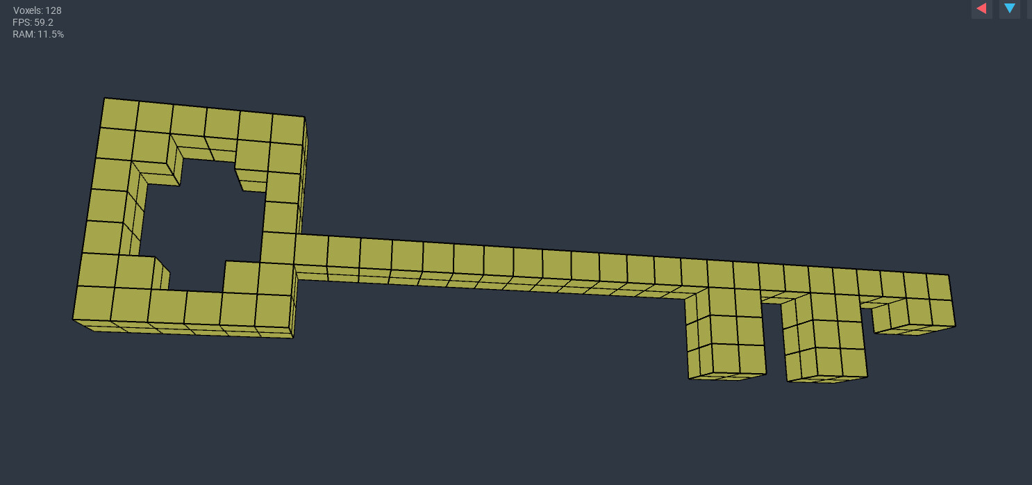 ArtStation - 3D key voxedit | Game Assets