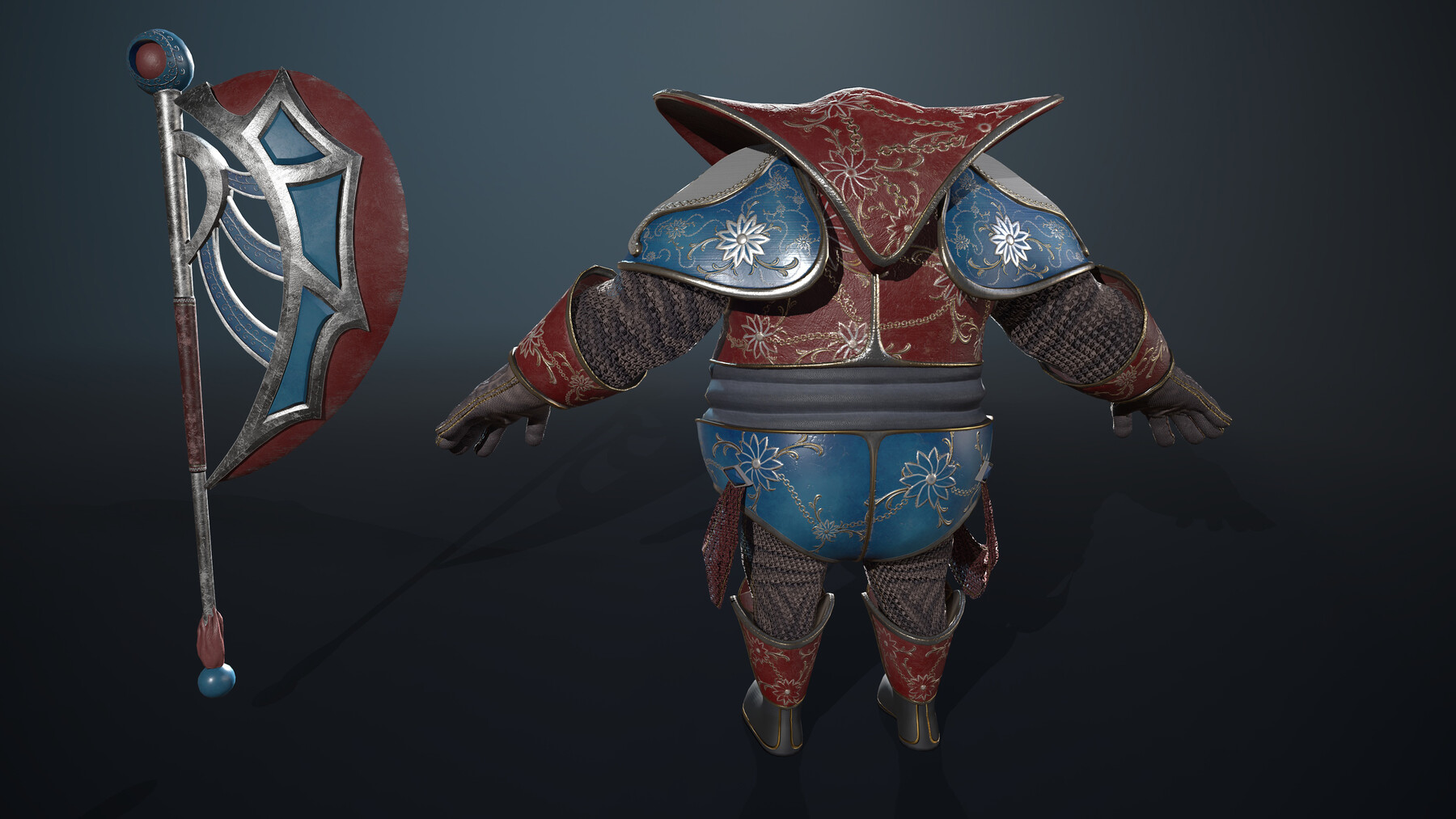 ArtStation - Sentinel Low-poly 3D model | Game Assets