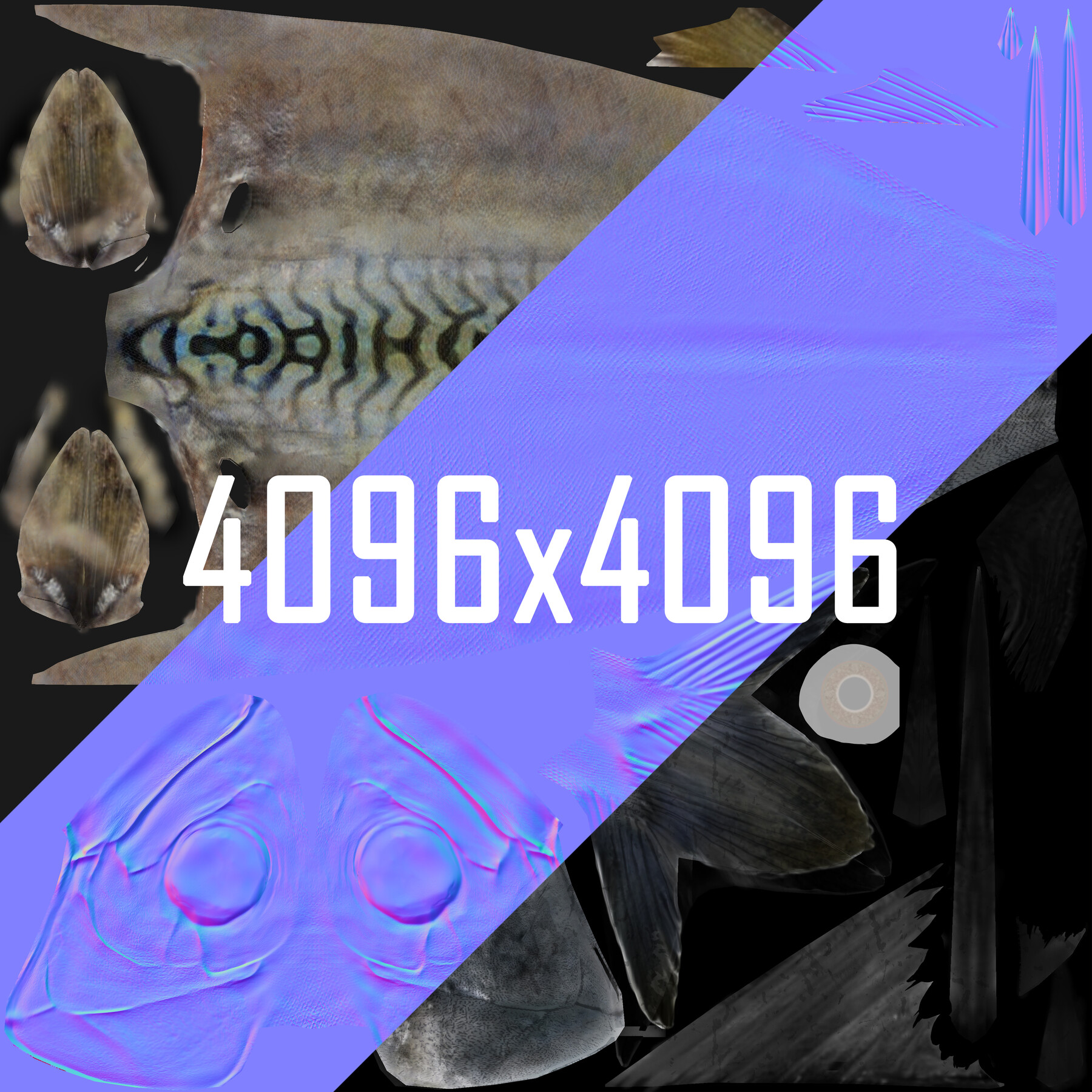 ArtStation - Mackerel Fish | Game Assets