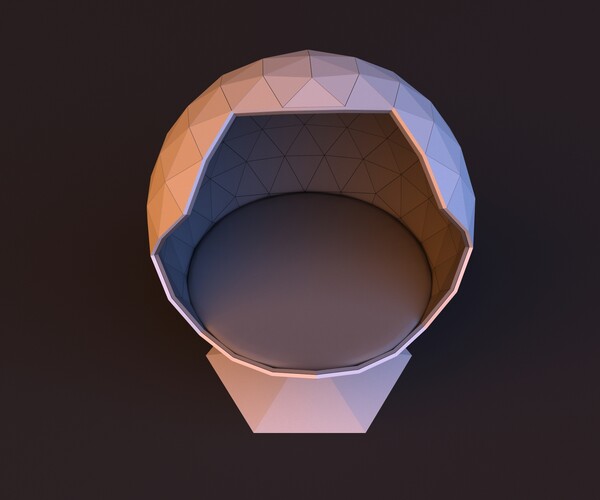ArtStation - Loft sci-fi sphere armchair | Game Assets