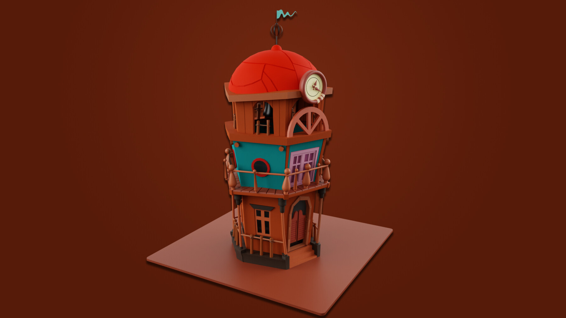 ArtStation - fantasy building collection cartoon low poly | Resources