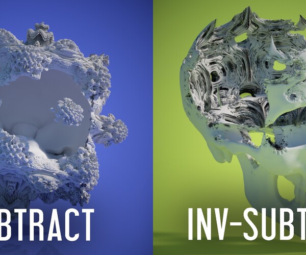 ArtStation - Octane Vectron/VDB Boole - Scene - Script - Tutorial ...