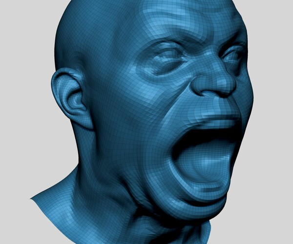 ArtStation - Male Facial Expression | Resources