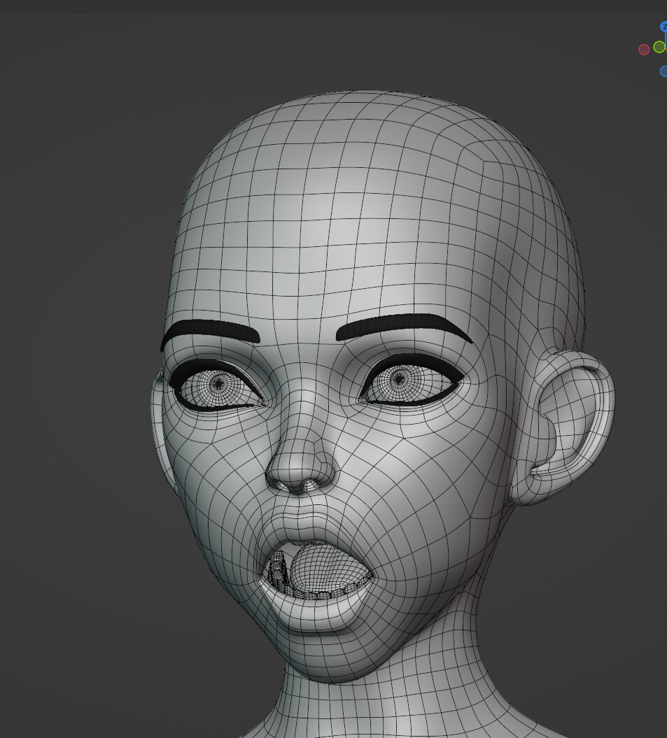 ArtStation - Stylised Female Basemesh (Stylized) | Resources