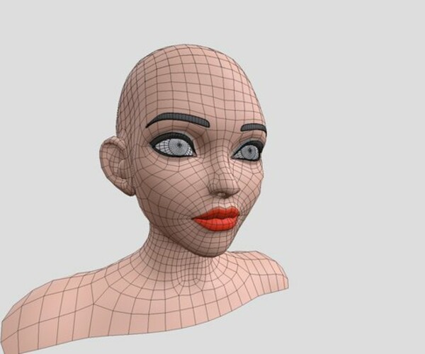 ArtStation - Stylised Female Basemesh (Stylized) | Resources