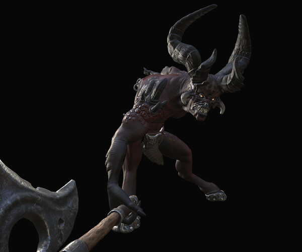 ArtStation - Devil | Game Assets