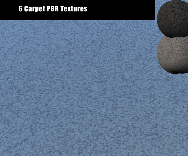 ArtStation - 6 Variants Carpet PBR Textures | Resources