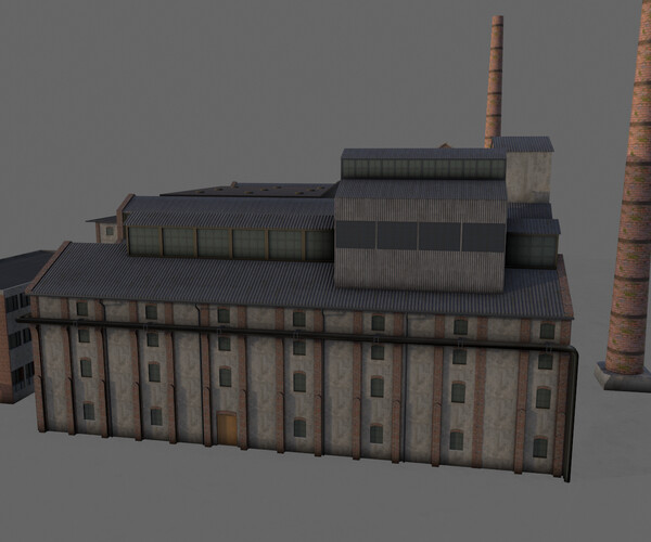 ArtStation - Sugarmill factory | Game Assets