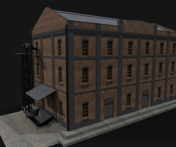 ArtStation - Old mill factory | Game Assets