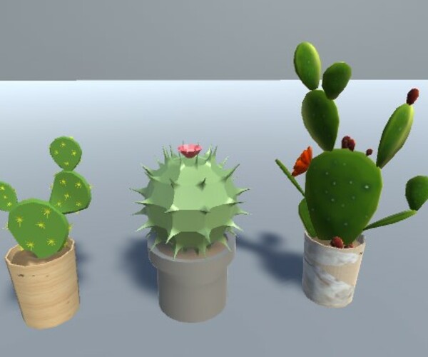 ArtStation - 27 Flower Pots | Game Assets