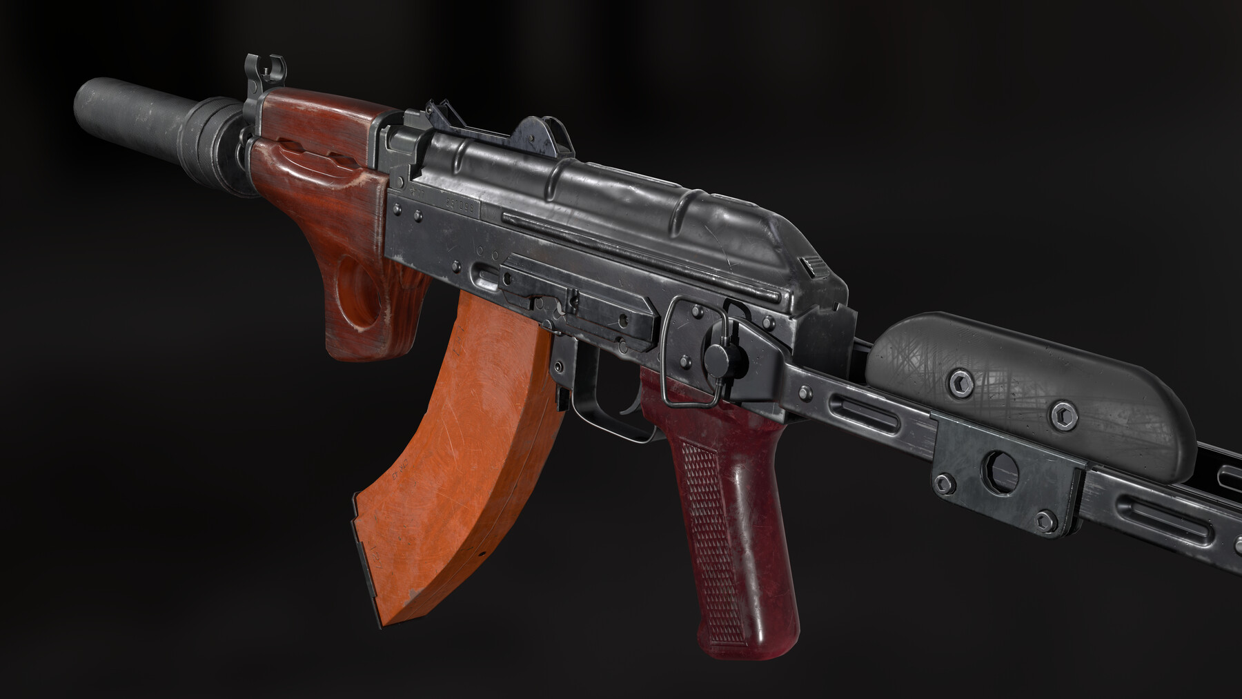 ArtStation - AKMSU (game ready 3d model) | Game Assets