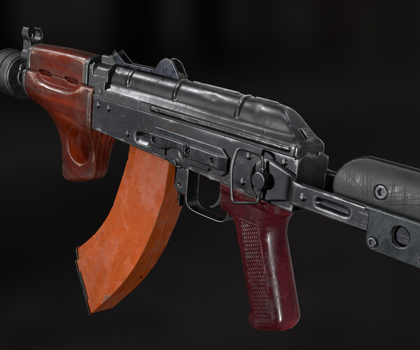 ArtStation - AKMSU (game ready 3d model) | Game Assets