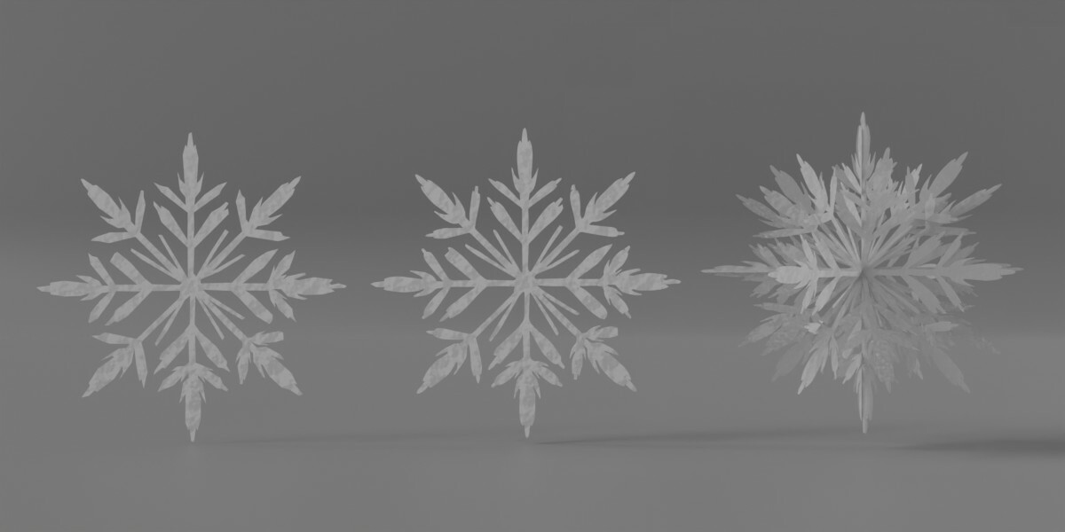 ArtStation - Snow Crystals Pack | Resources