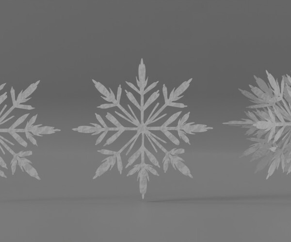 ArtStation - Snow Crystals Pack | Resources