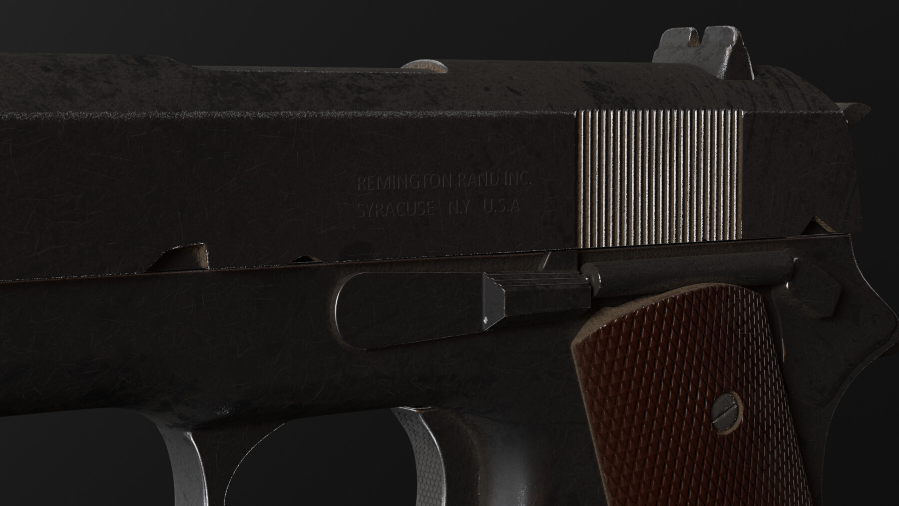 ArtStation - M1911 Pistol 3d Model | Resources