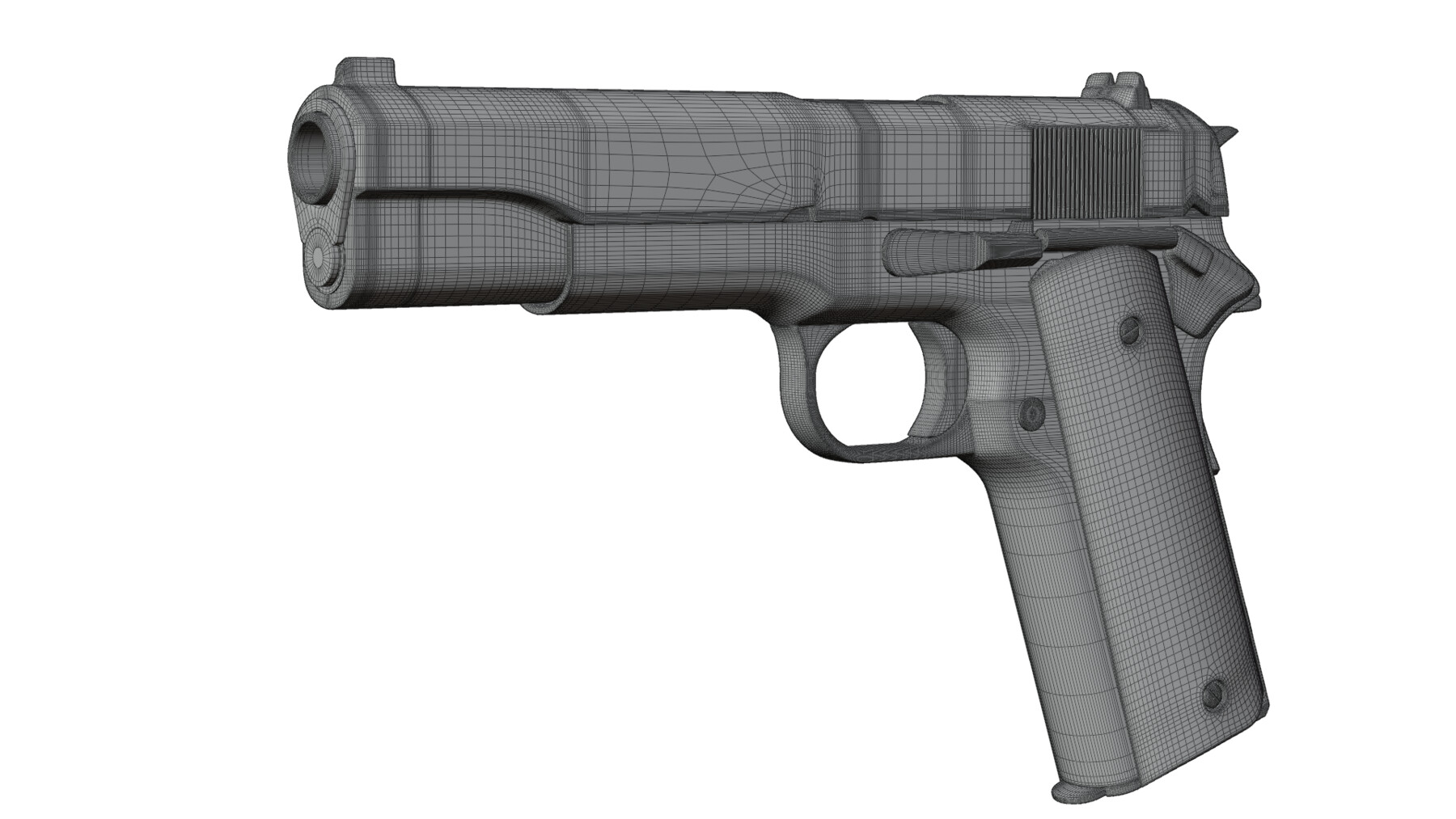 ArtStation - M1911 Pistol 3d Model | Resources