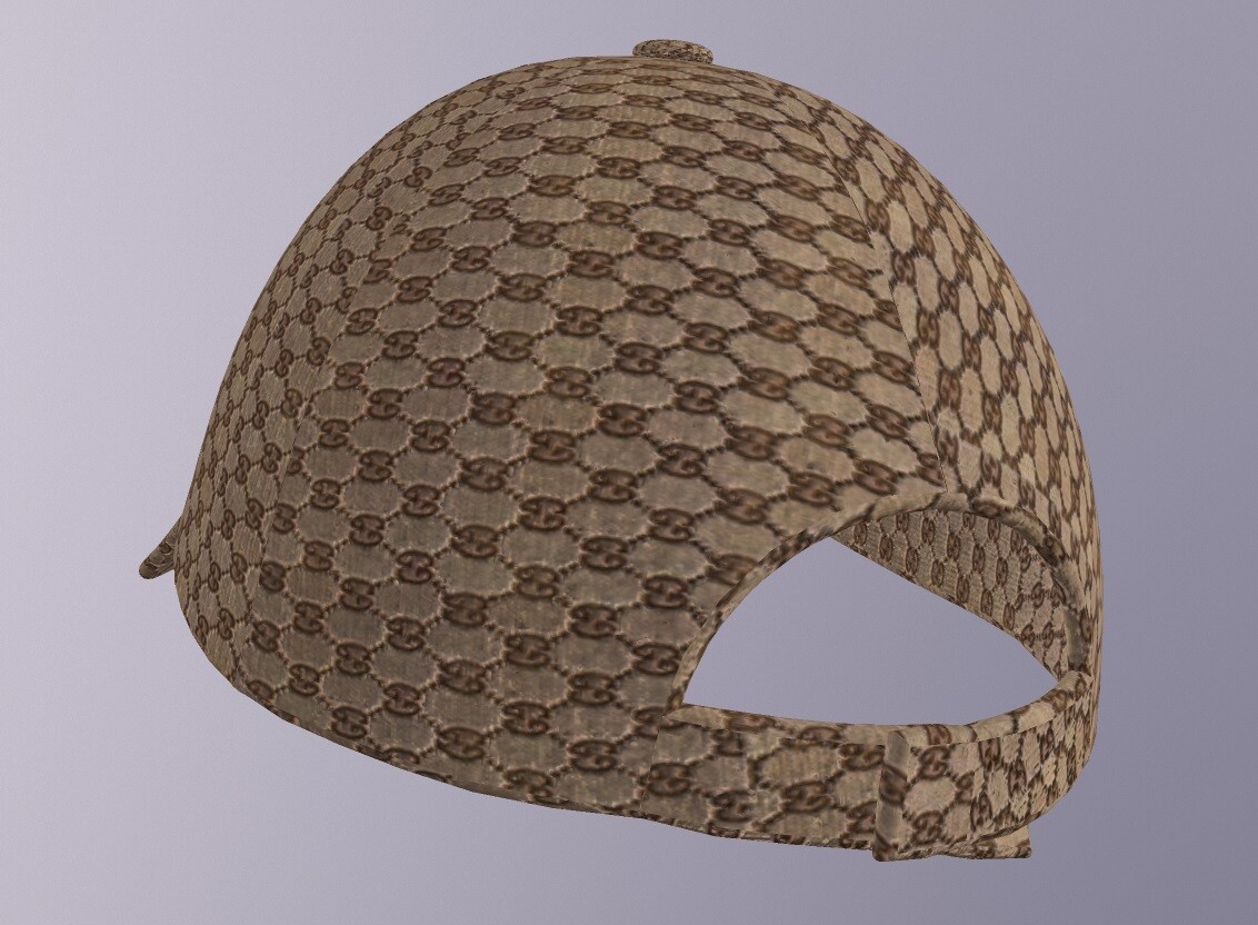 ArtStation - GUCCI CAP low-poly PBR | Game Assets
