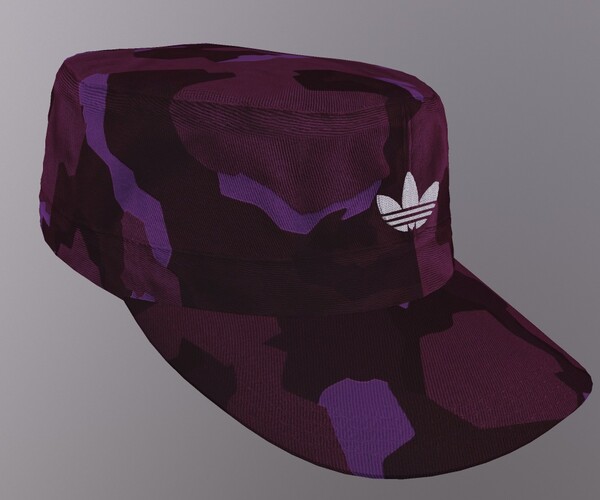 ArtStation - ADIDAS PATROL CAP low-poly PBR | Game Assets