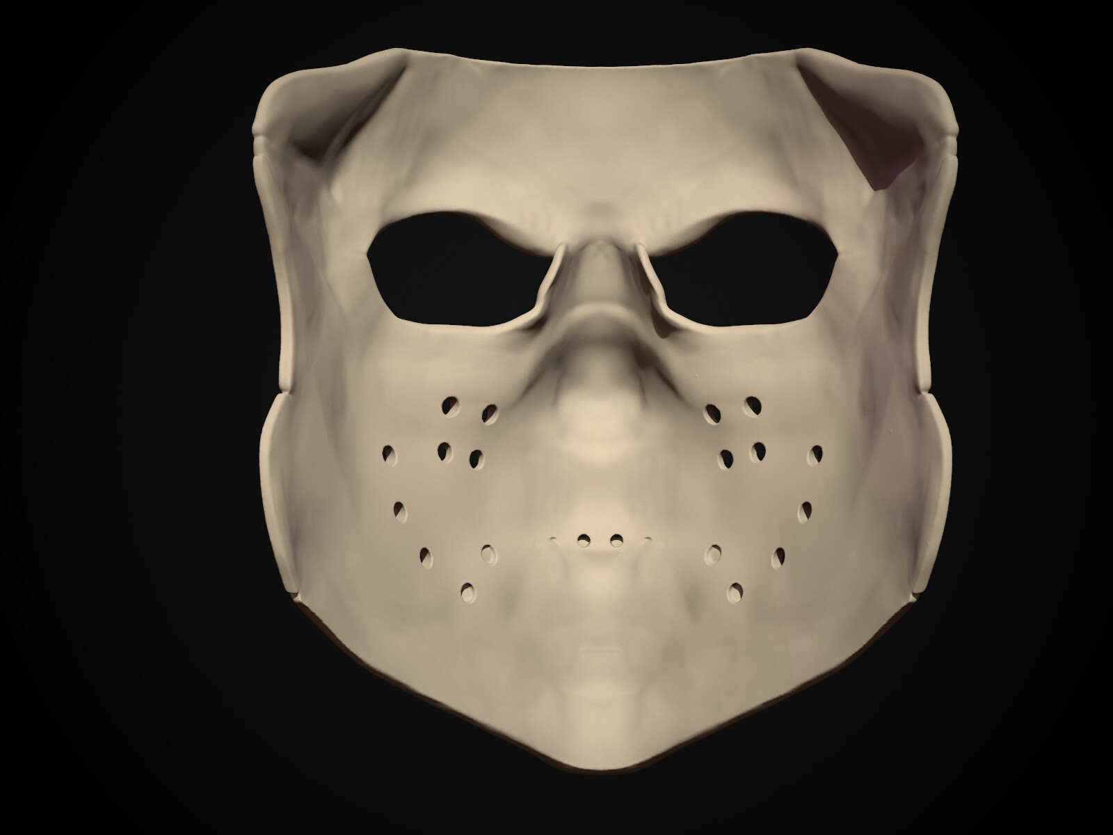 ArtStation - Printable Demon Mask (STL) | Resources