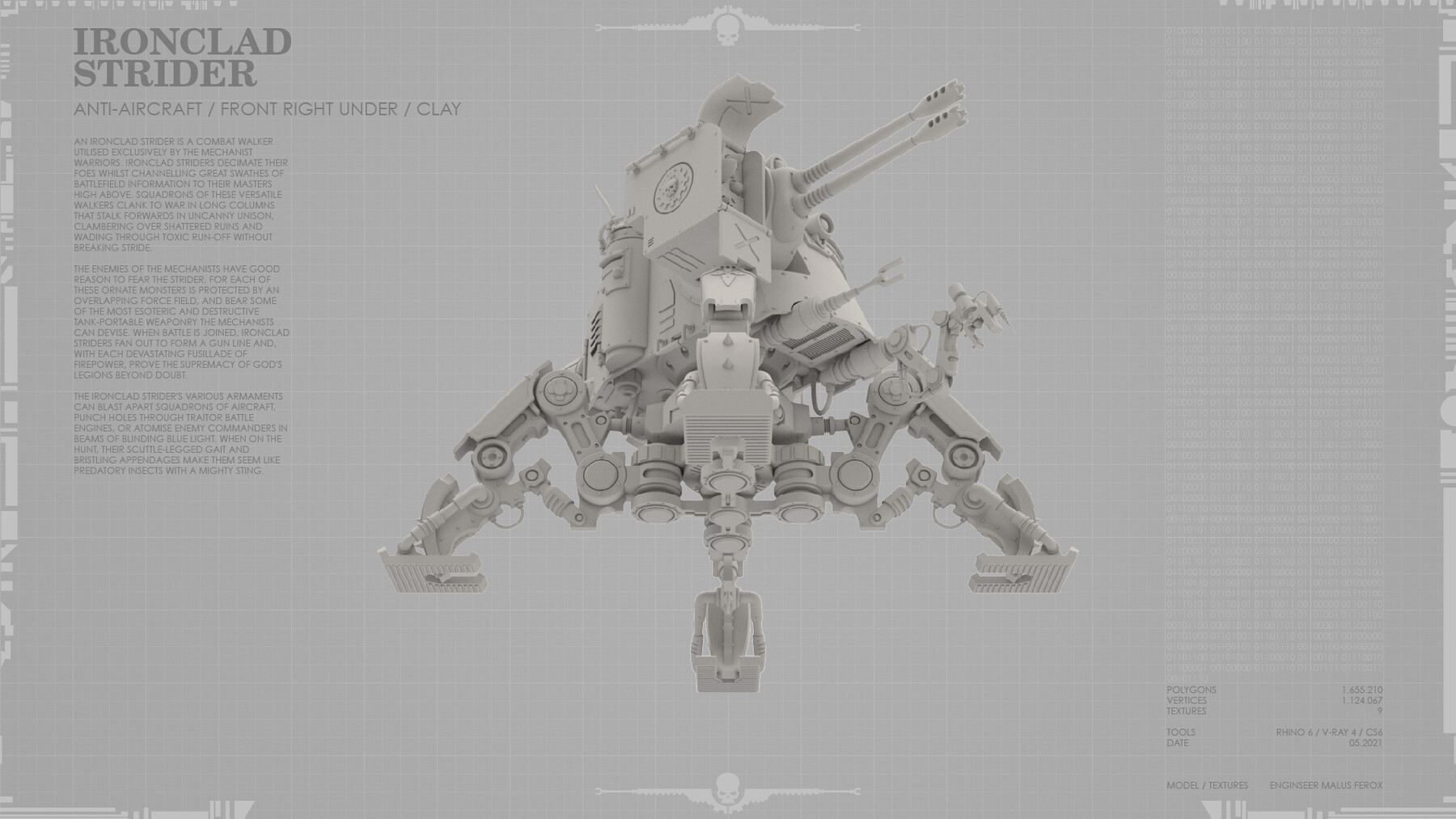 ArtStation - Ironclad Strider | Resources