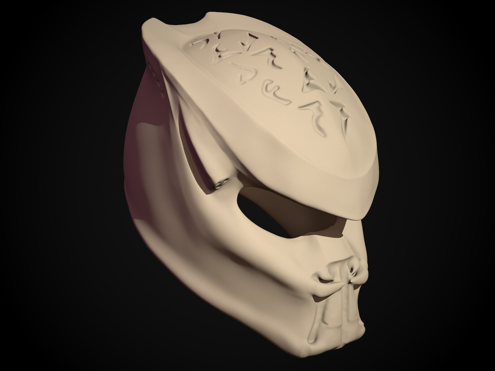 ArtStation - Printable Predator Helmet (STL) | Resources