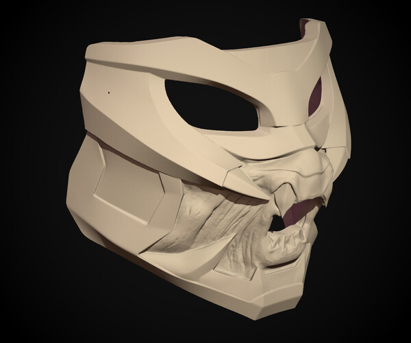 ArtStation - Printable Predator Mask (STL) | Resources