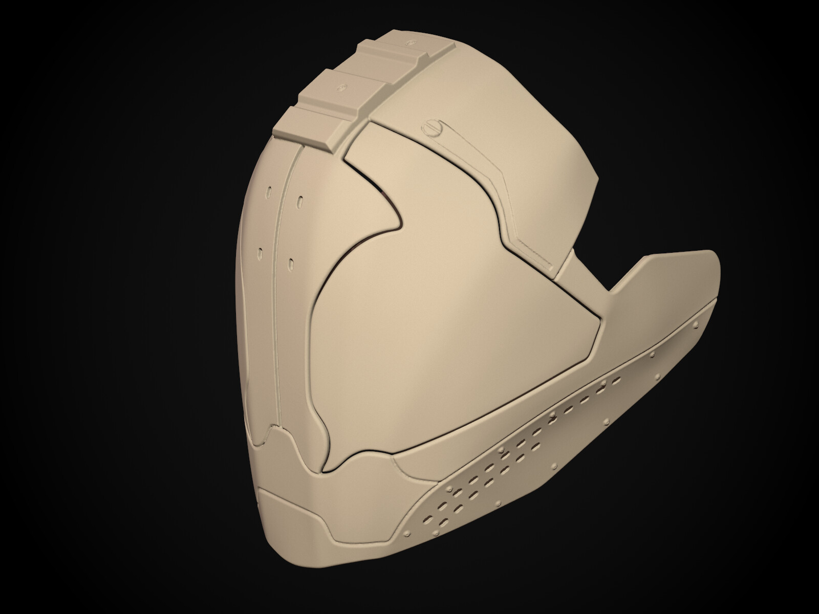 AN[Real] - Printable Sci-Fi Mask (STL)