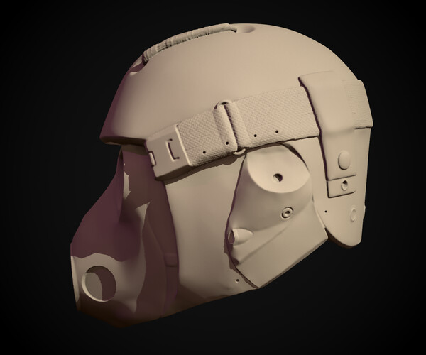 ArtStation - Printable stalker exo helmet (STL) | Resources