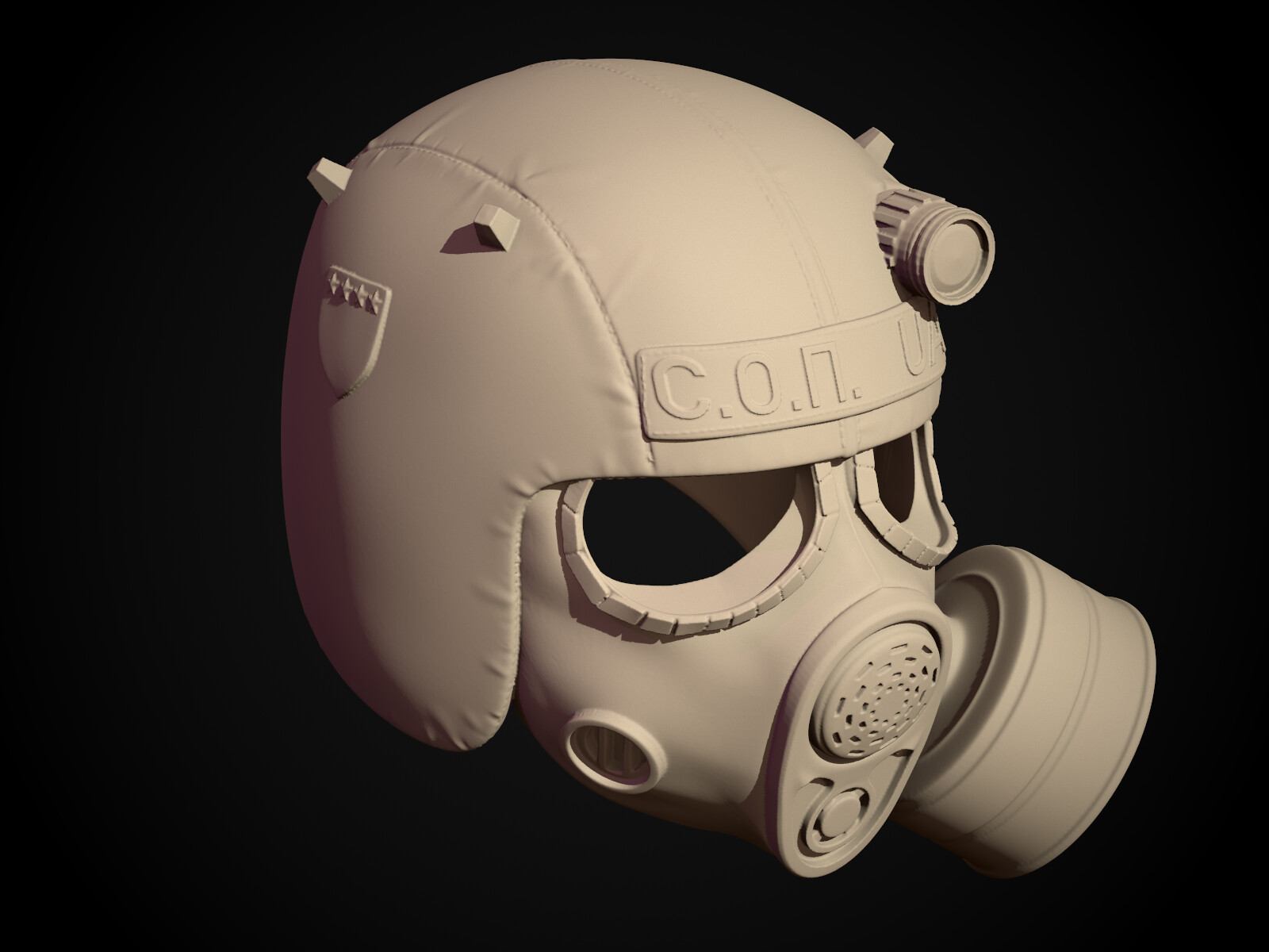 ArtStation - Printable stalker helmet with parts (STL) | Resources